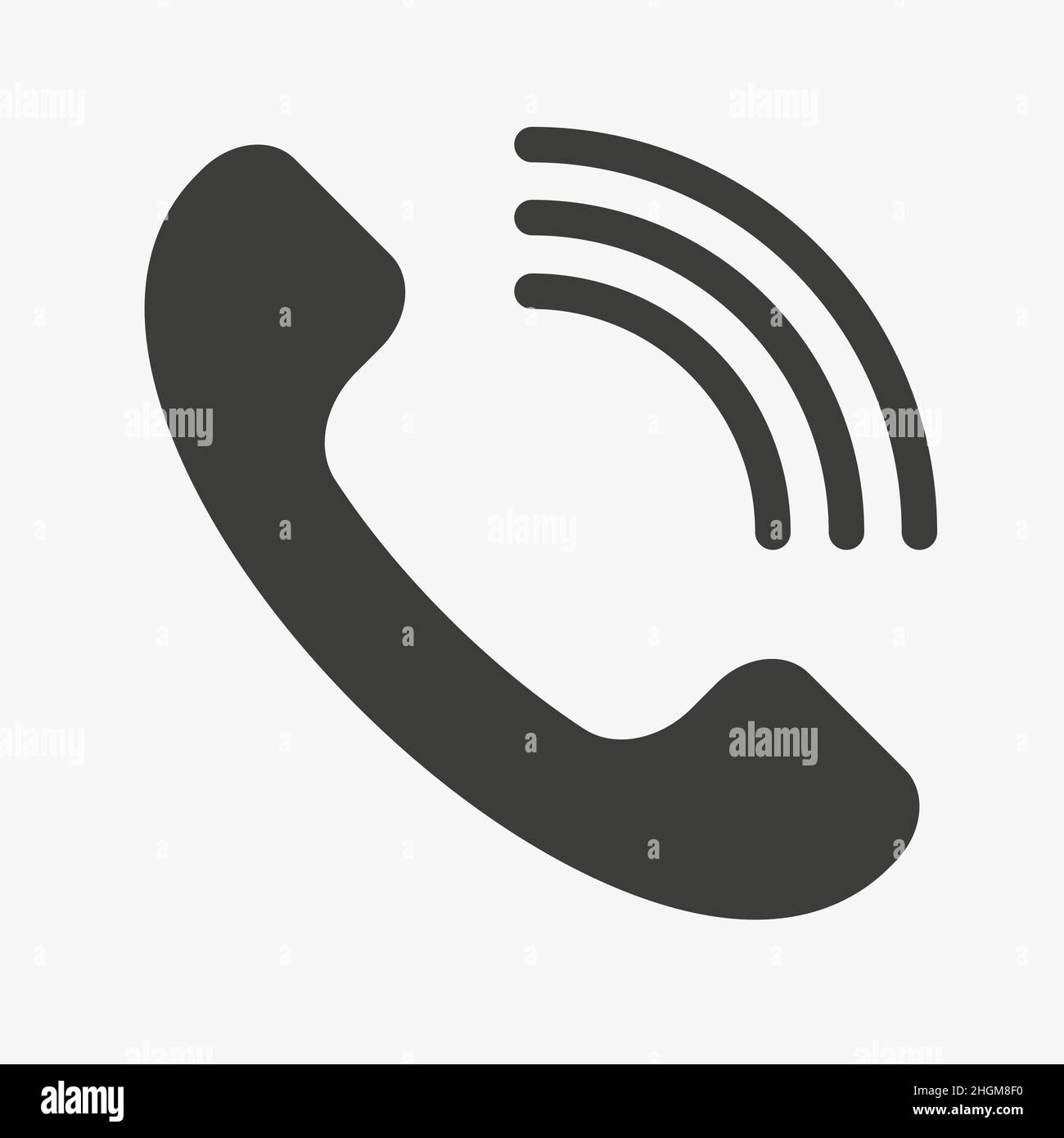 Call symbol. Phone icon vector. Telephone sign Stock Vector Image & Art ...