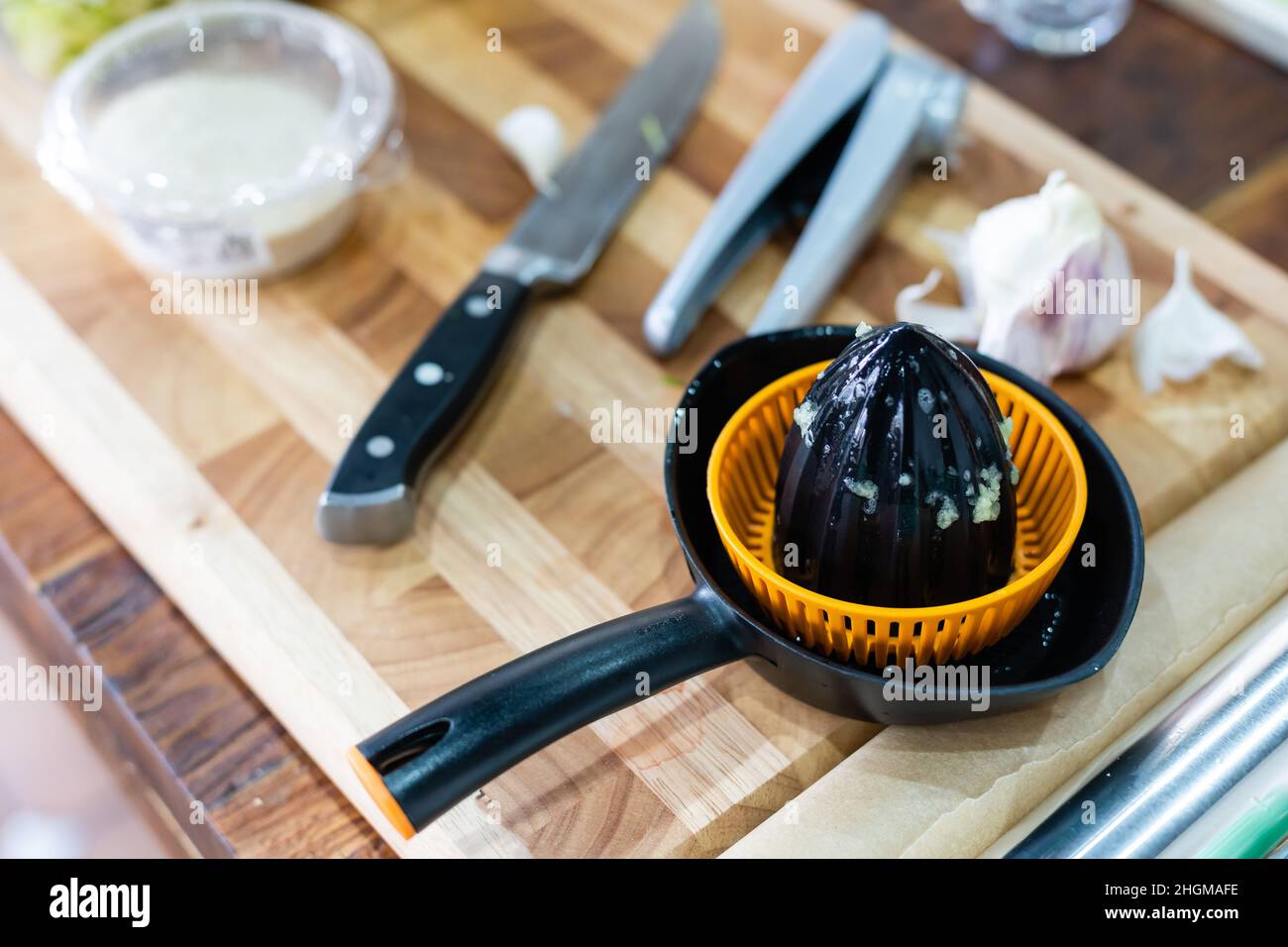 Stainless steel squeezer hi-res stock photography and images - Alamy