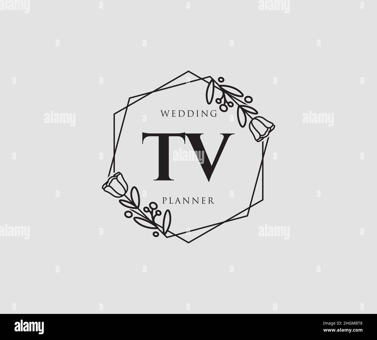 TV feminine logo. Usable for Nature, Salon, Spa, Cosmetic and Beauty ...