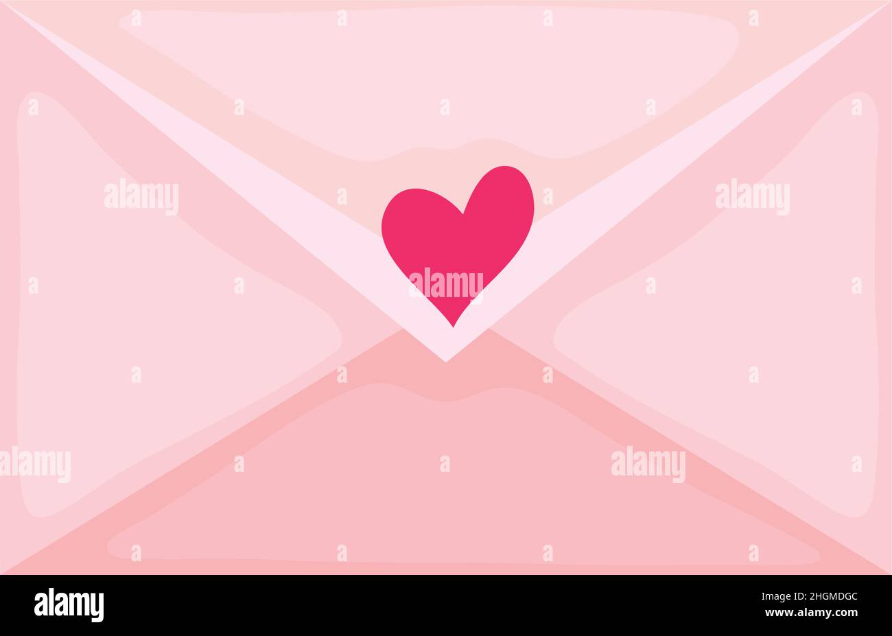envelope with heart Stock Vector Image & Art - Alamy