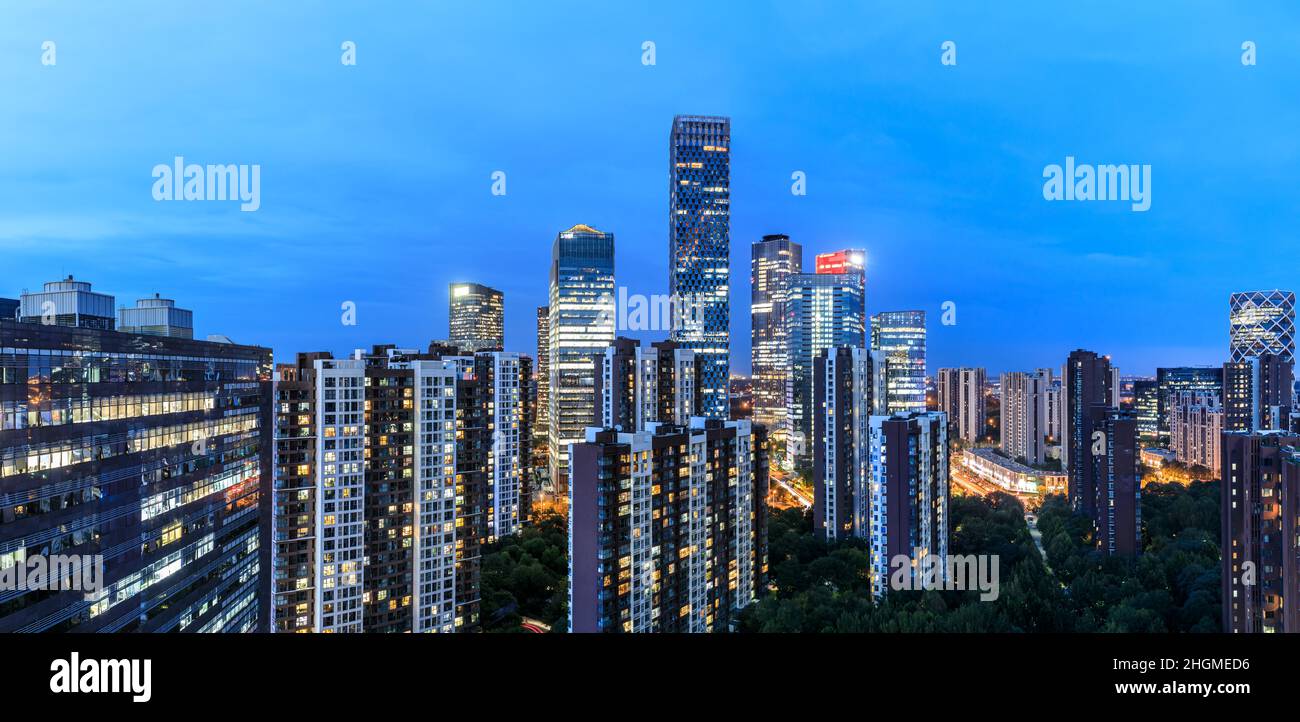 Night view of beijing hi-res stock photography and images - Alamy