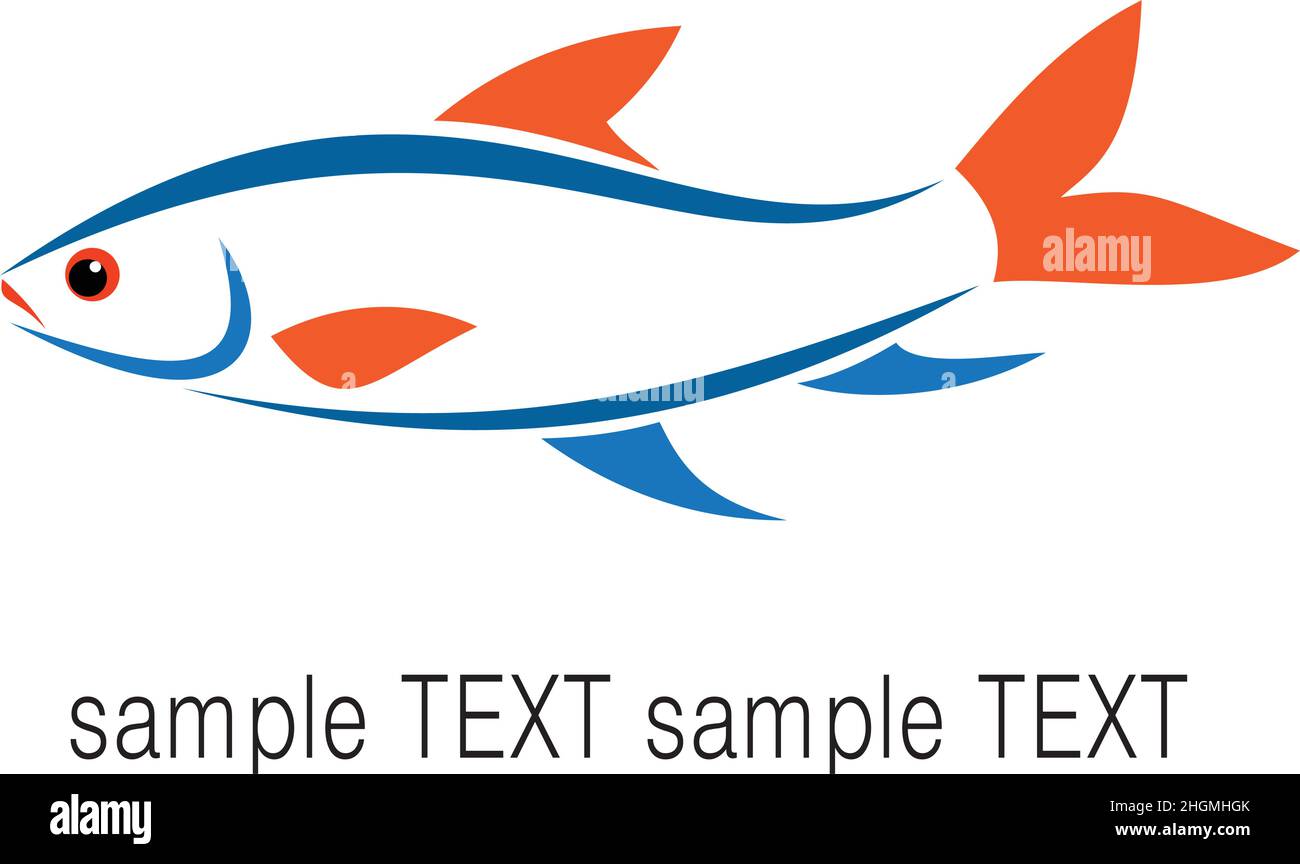 Fish. Easy editable layered vector illustration Stock Vector Image ...