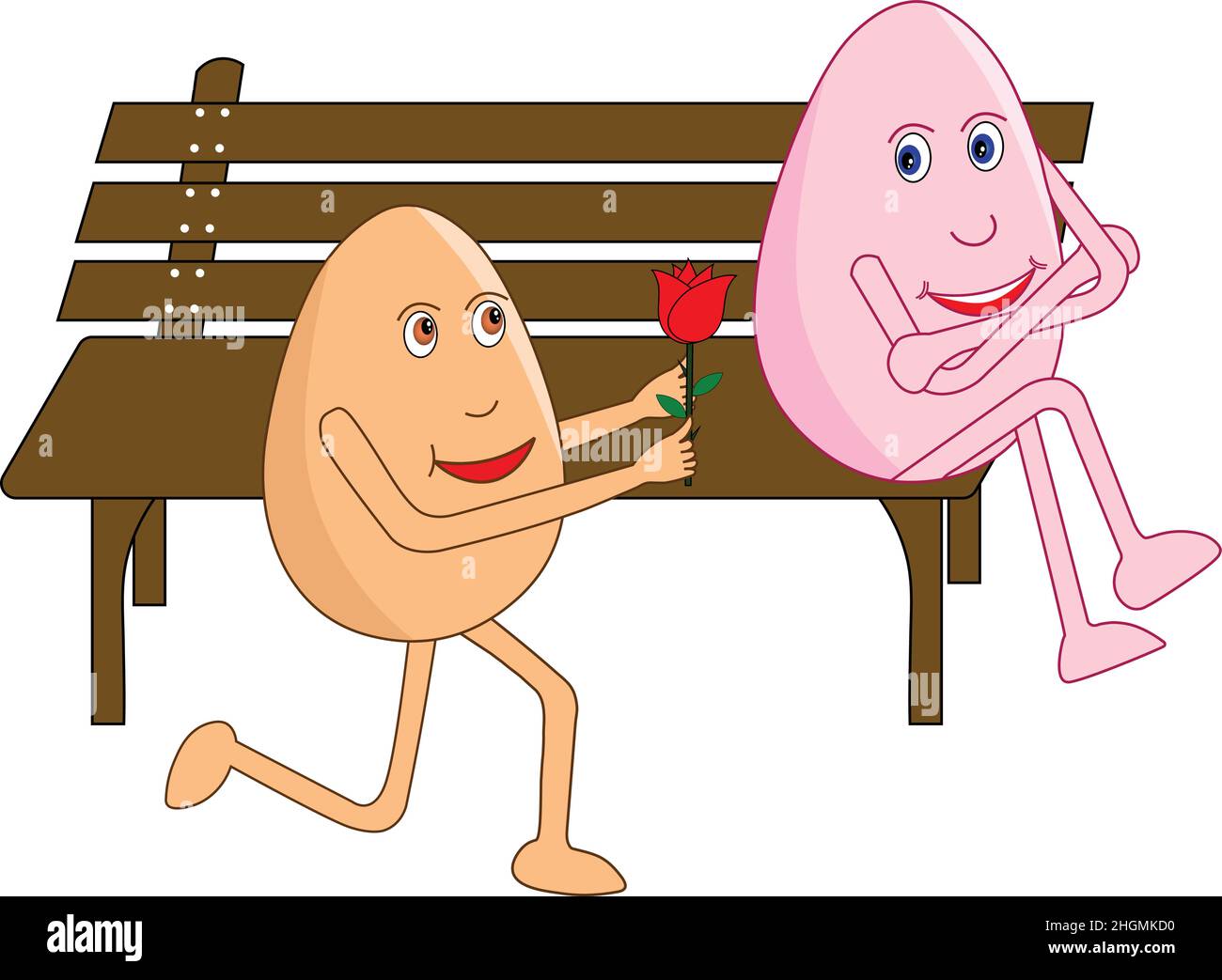 Romantic rose concept Stock Vector Images - Alamy