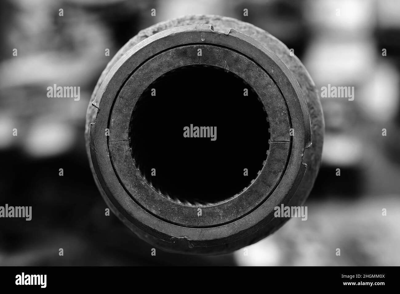 Gun barrel rifled Black and White Stock Photos & Images - Alamy