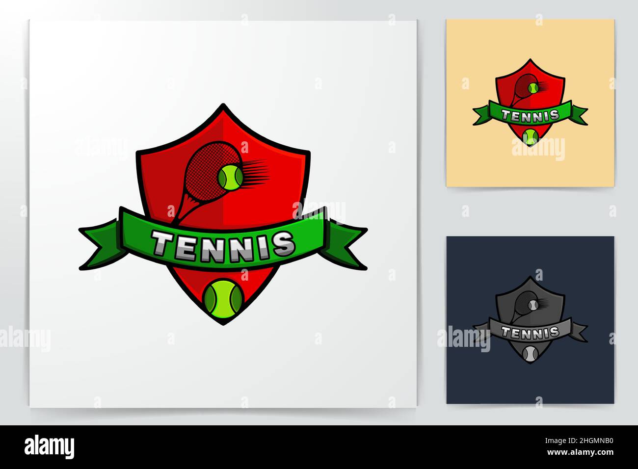 racket tennis logo Ideas. Inspiration logo design. Template Vector ...