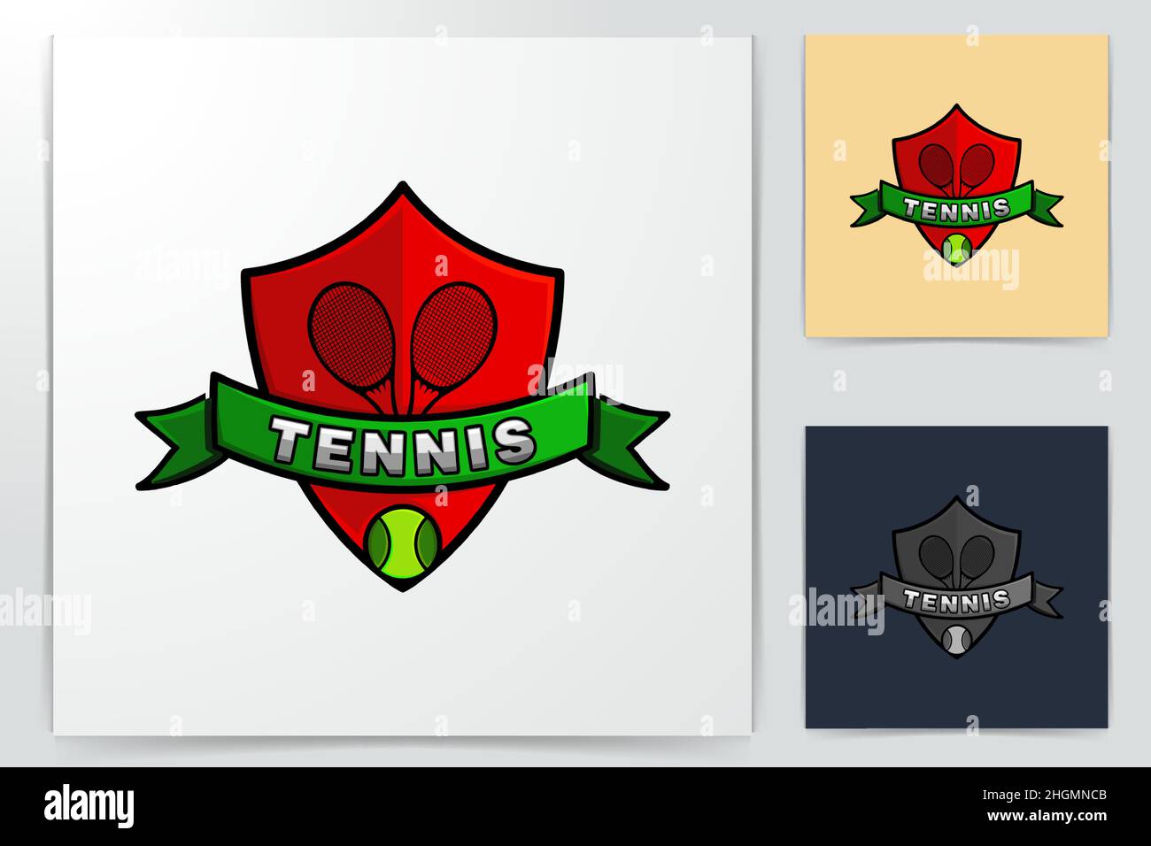 racket tennis logo Ideas. Inspiration logo design. Template Vector ...