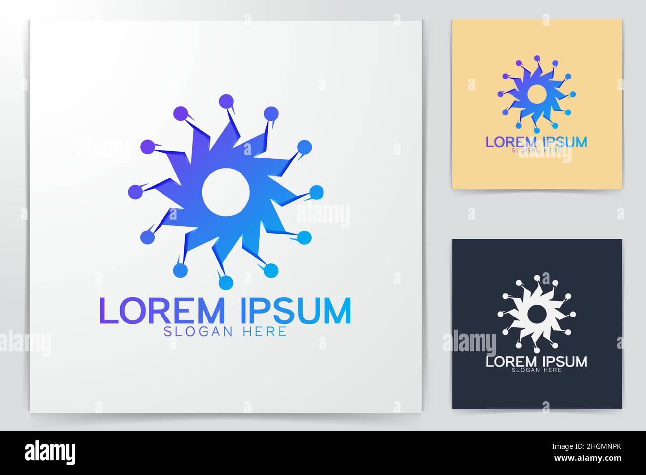 circle community. swirl. propeller logo Ideas. Inspiration logo design ...