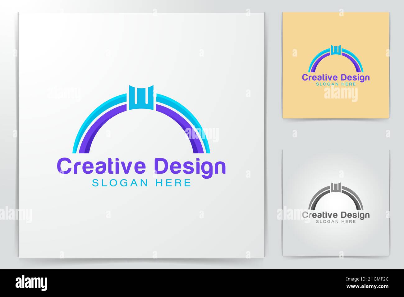 bridge logo Ideas. Inspiration logo design. Template Vector ...