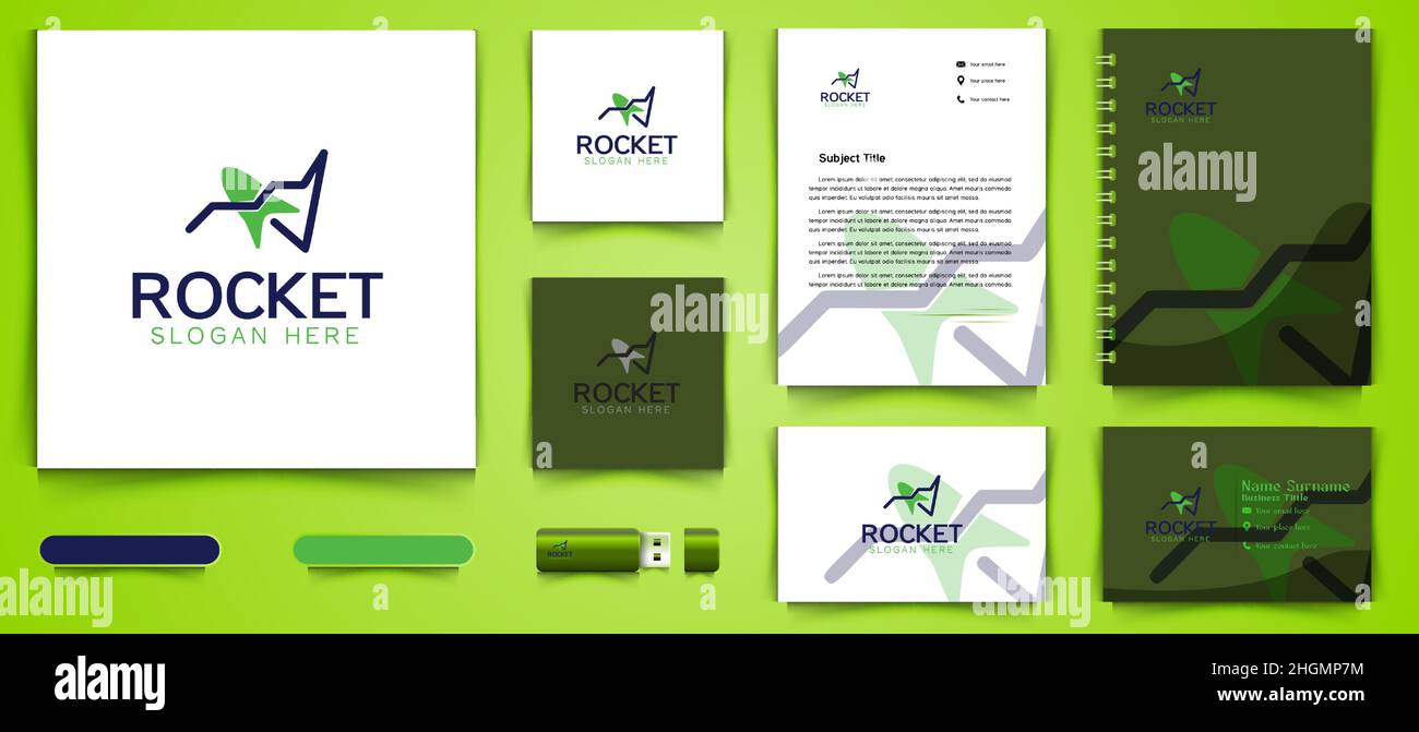 rocket, diagram management sales logo business branding package Designs ...