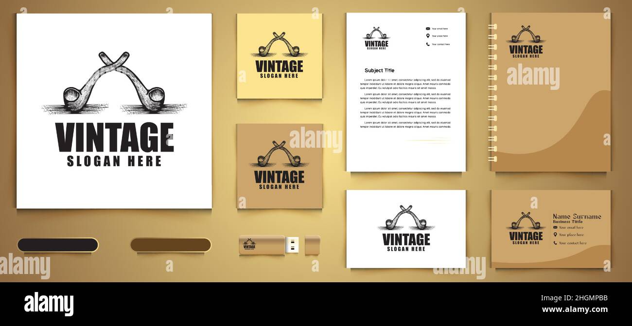 smoke pipe logo Designs Inspiration business branding package template ...