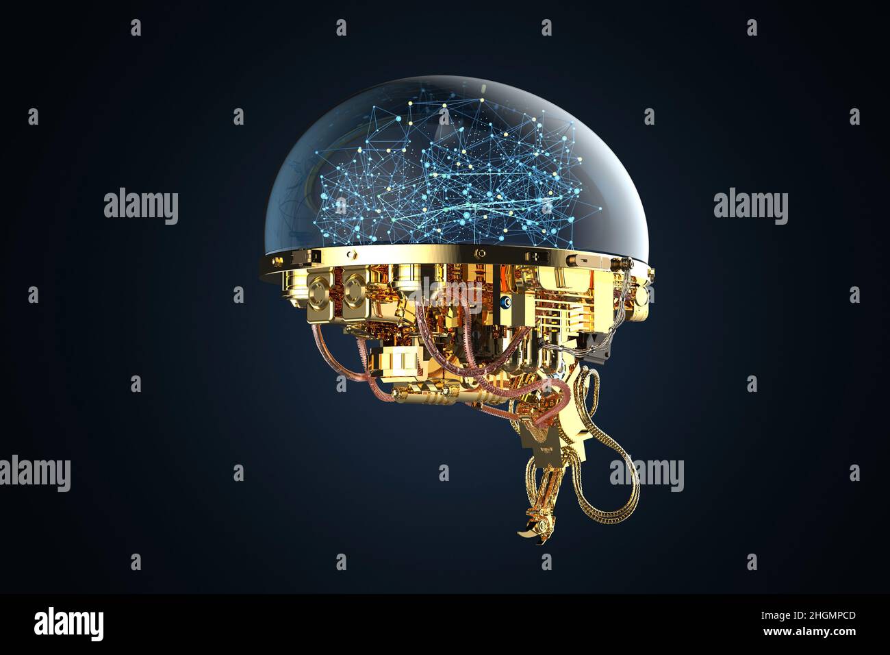 Electronic brain hi-res stock photography and images - Alamy