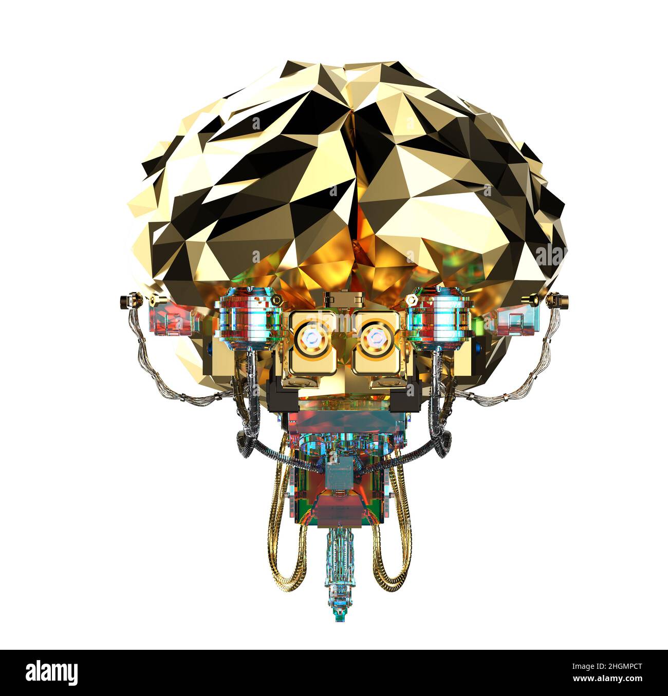 Electronic brain hi-res stock photography and images - Alamy