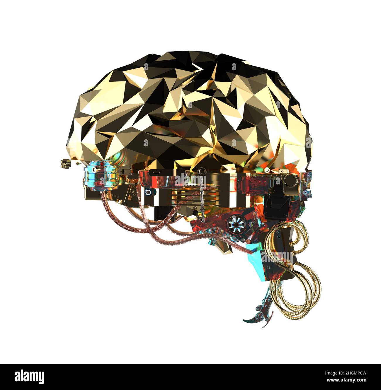 Electronic brain hi-res stock photography and images - Alamy