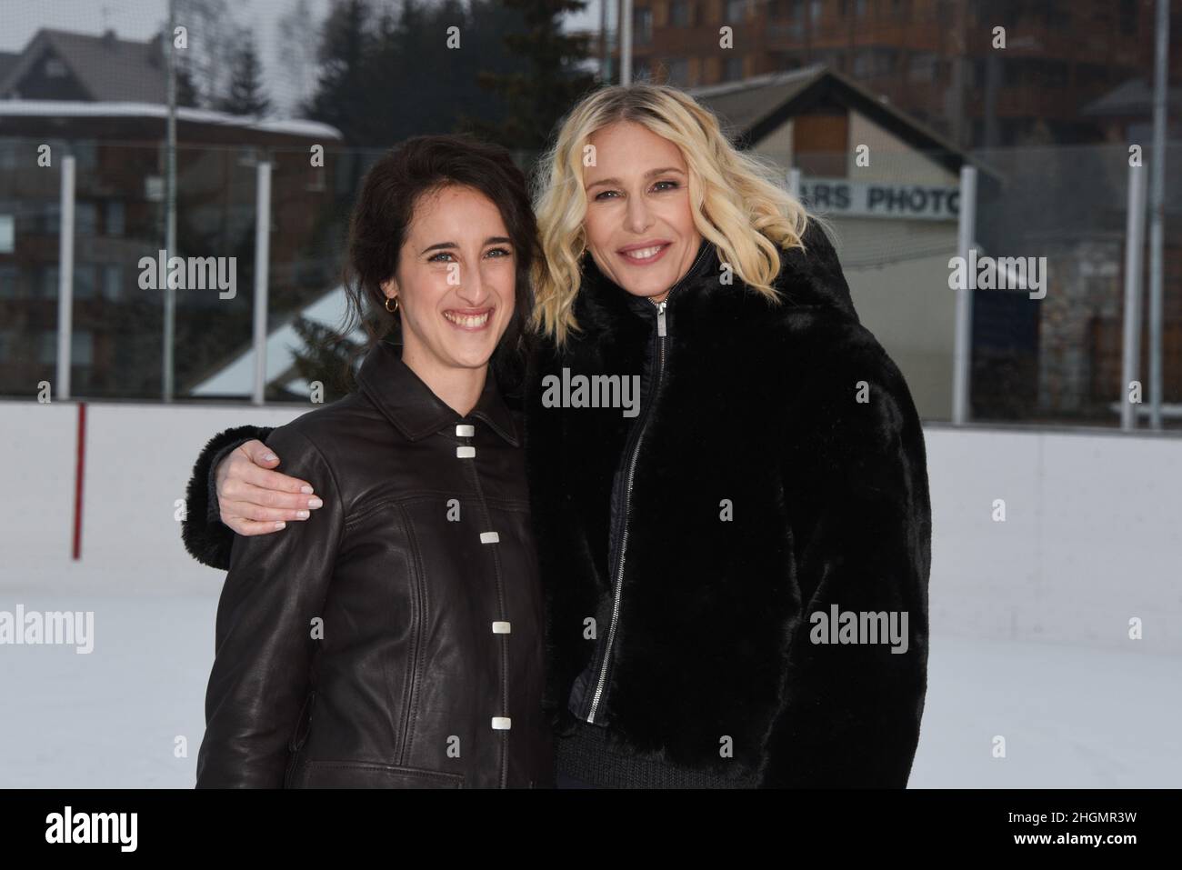 France. 21st Jan, 2022. Agnes Hurstel and Pascale Arbillot attending ...