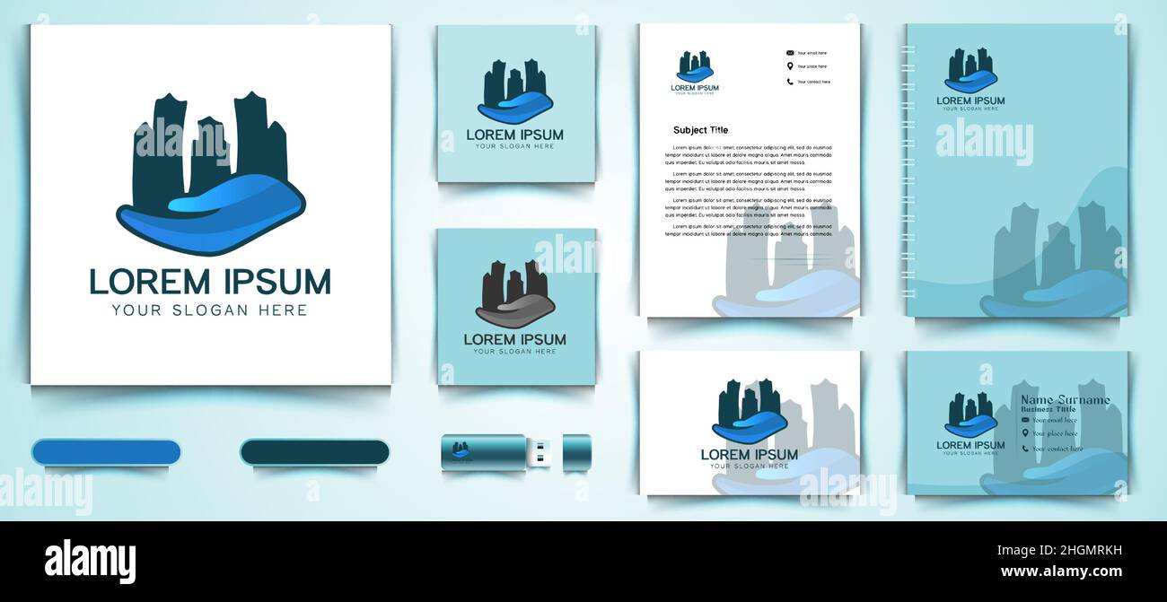 City Building care Logo and business branding template Designs ...