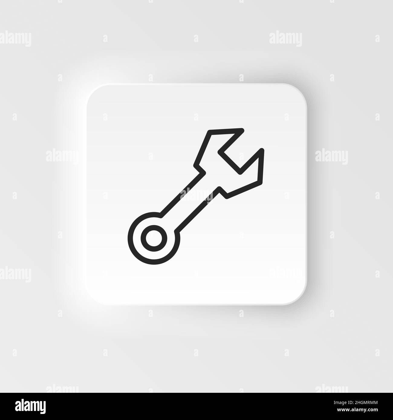 Options, preferences vector icon. Element of design tool for mobile ...