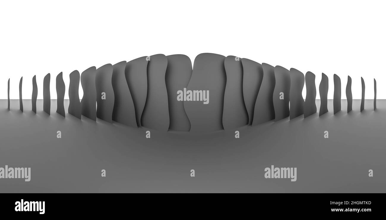 360 full degree spherical panorama environment map of dark organic ...