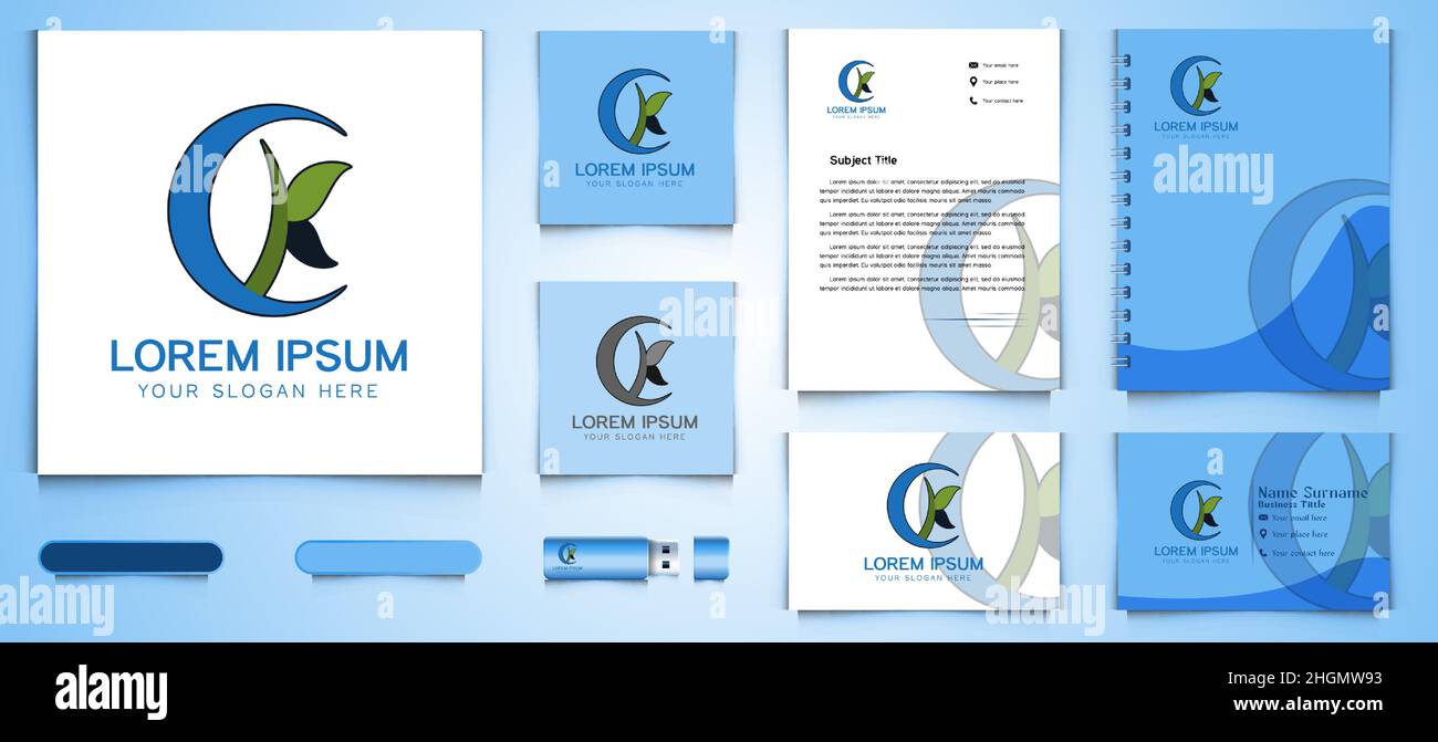 Letter K Logo and business card branding template Designs Inspiration ...