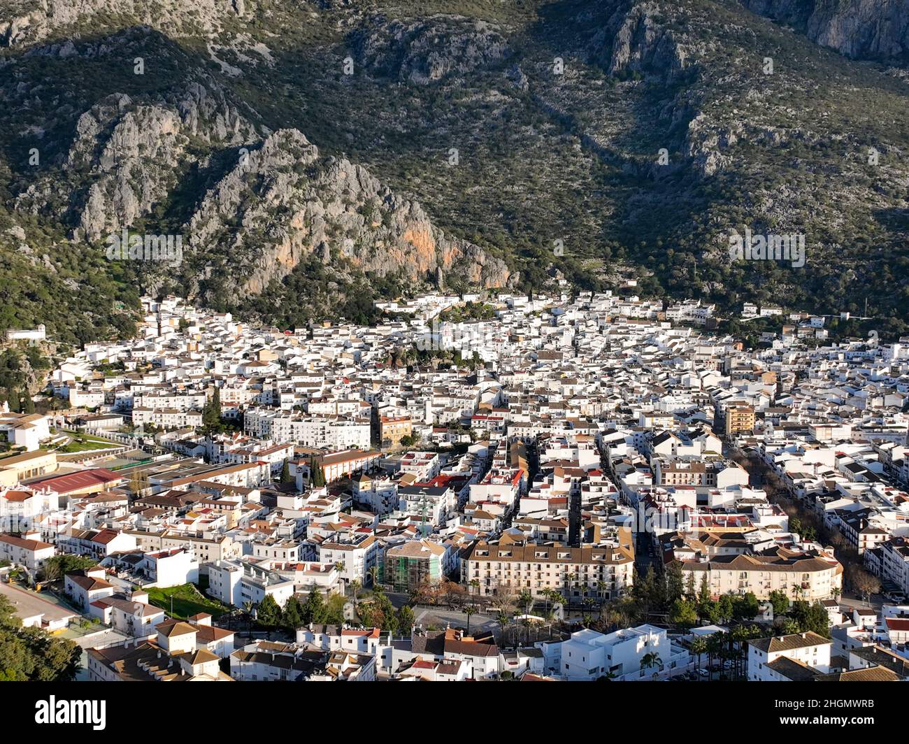 municipality of Ubrique in the comarca of the white villages in the ...