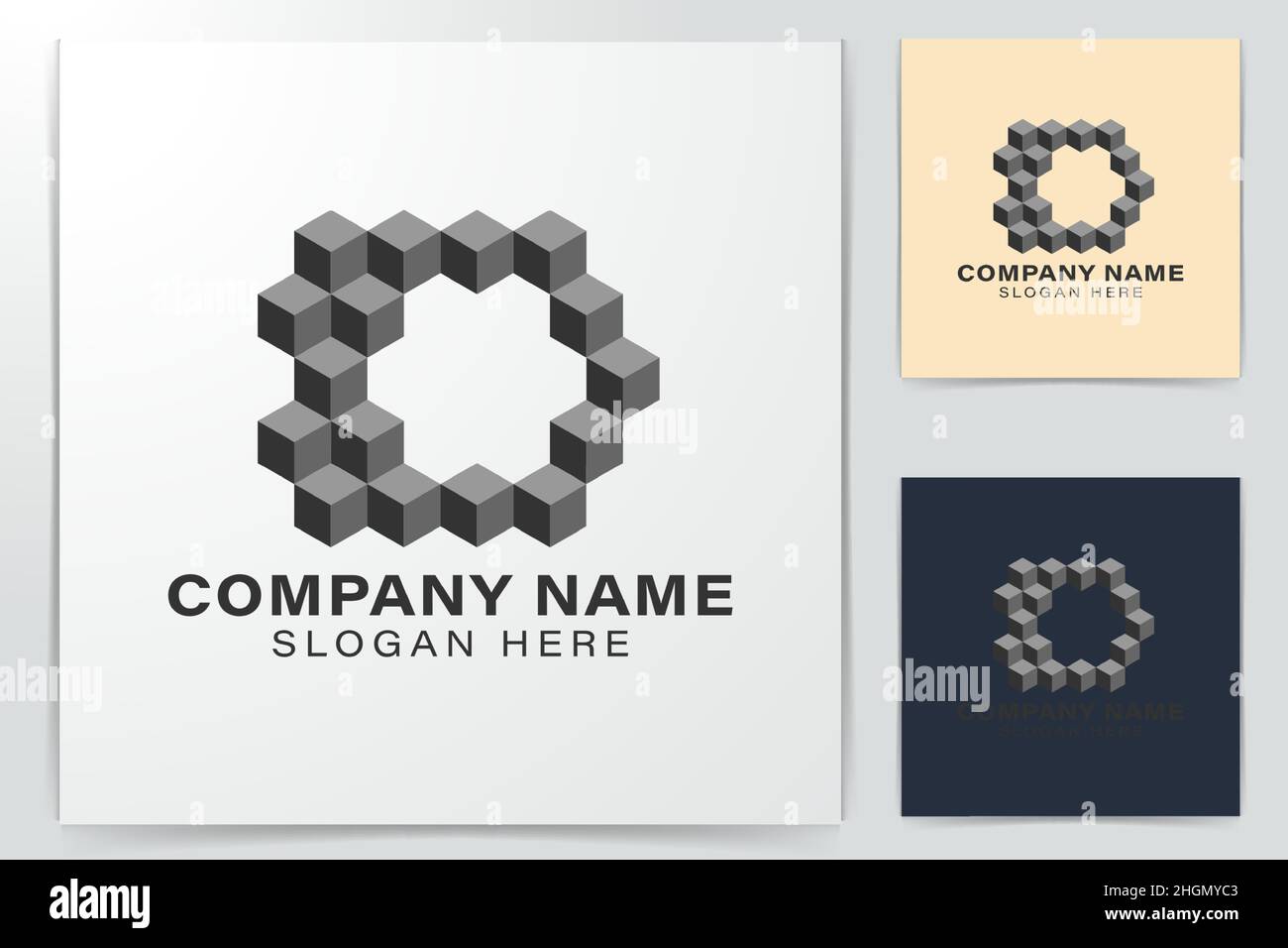 Wooden cube name Stock Vector Images - Alamy