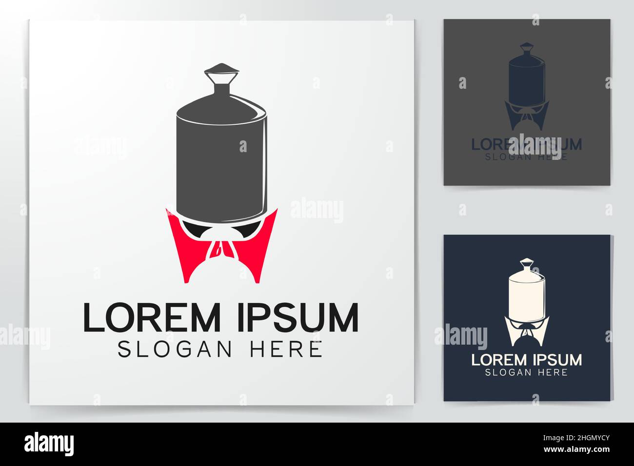 boiler logo Designs Inspiration Isolated on White Background Stock ...