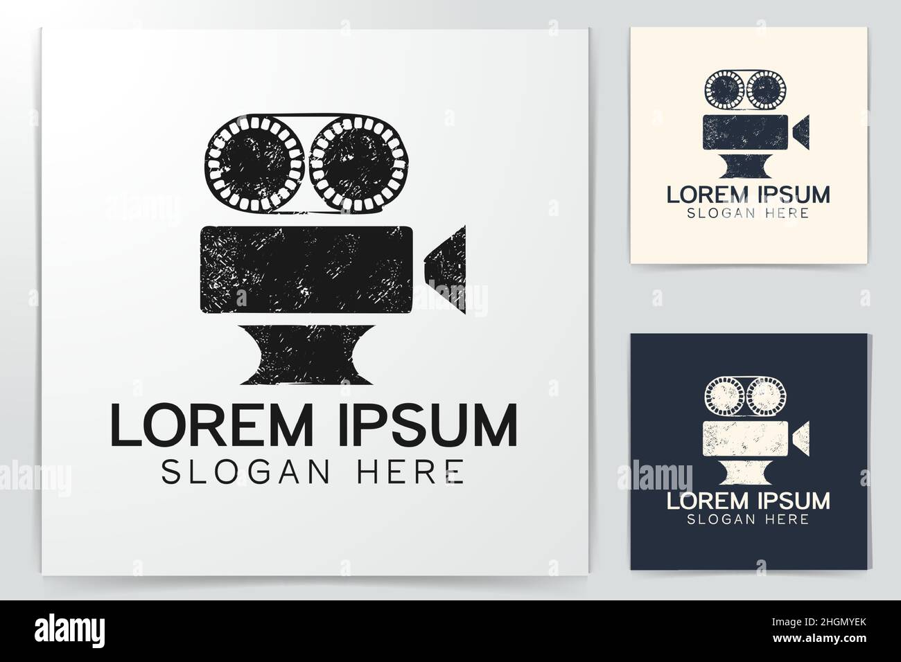 camera logo Designs Inspiration Isolated on White Background Stock ...