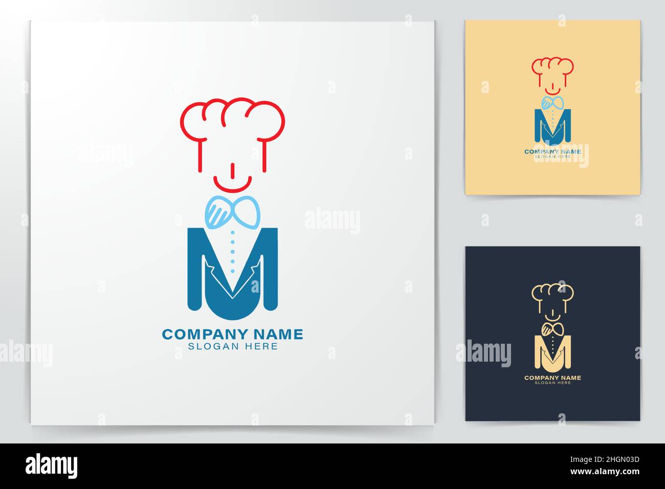 master chef logo Ideas. Inspiration logo design. Template Vector ...
