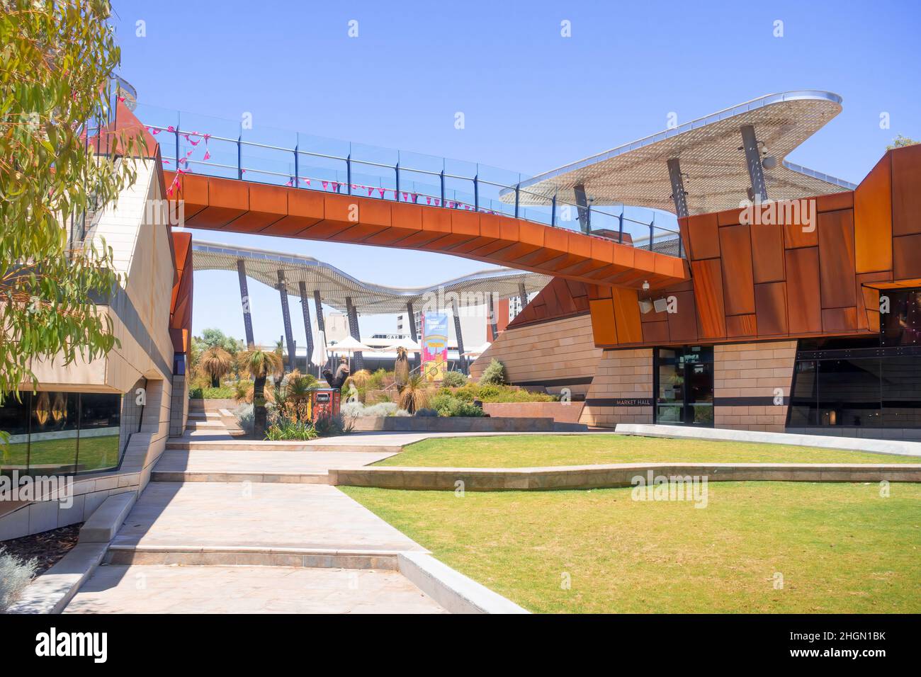 Perth, Australia - Yagan Square development in summer by Lyons ...