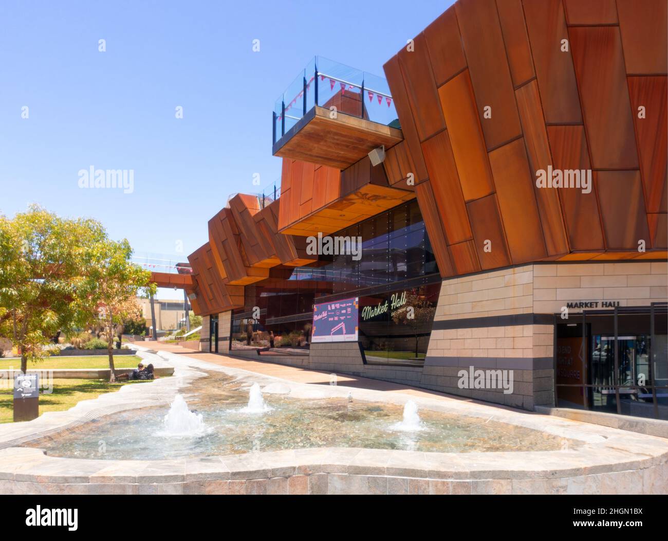 Perth, Australia - Yagan Square development in summer by Lyons ...