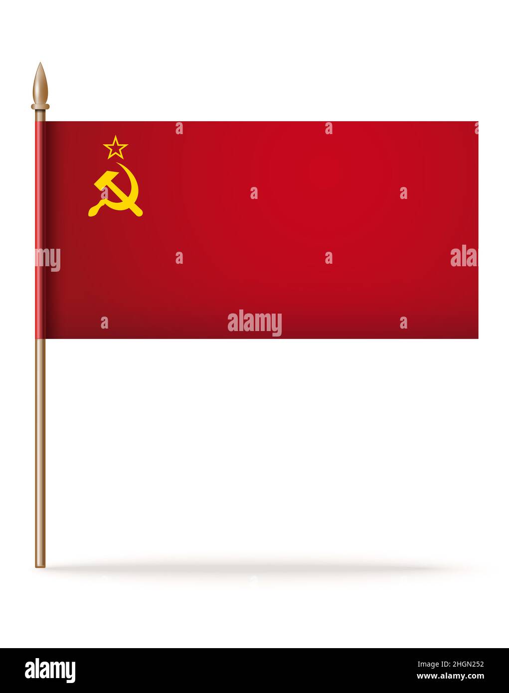 Ussr flag Stock Vector Images - Alamy