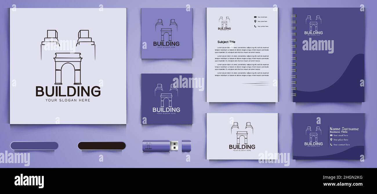 capital building logo and business branding template Designs ...