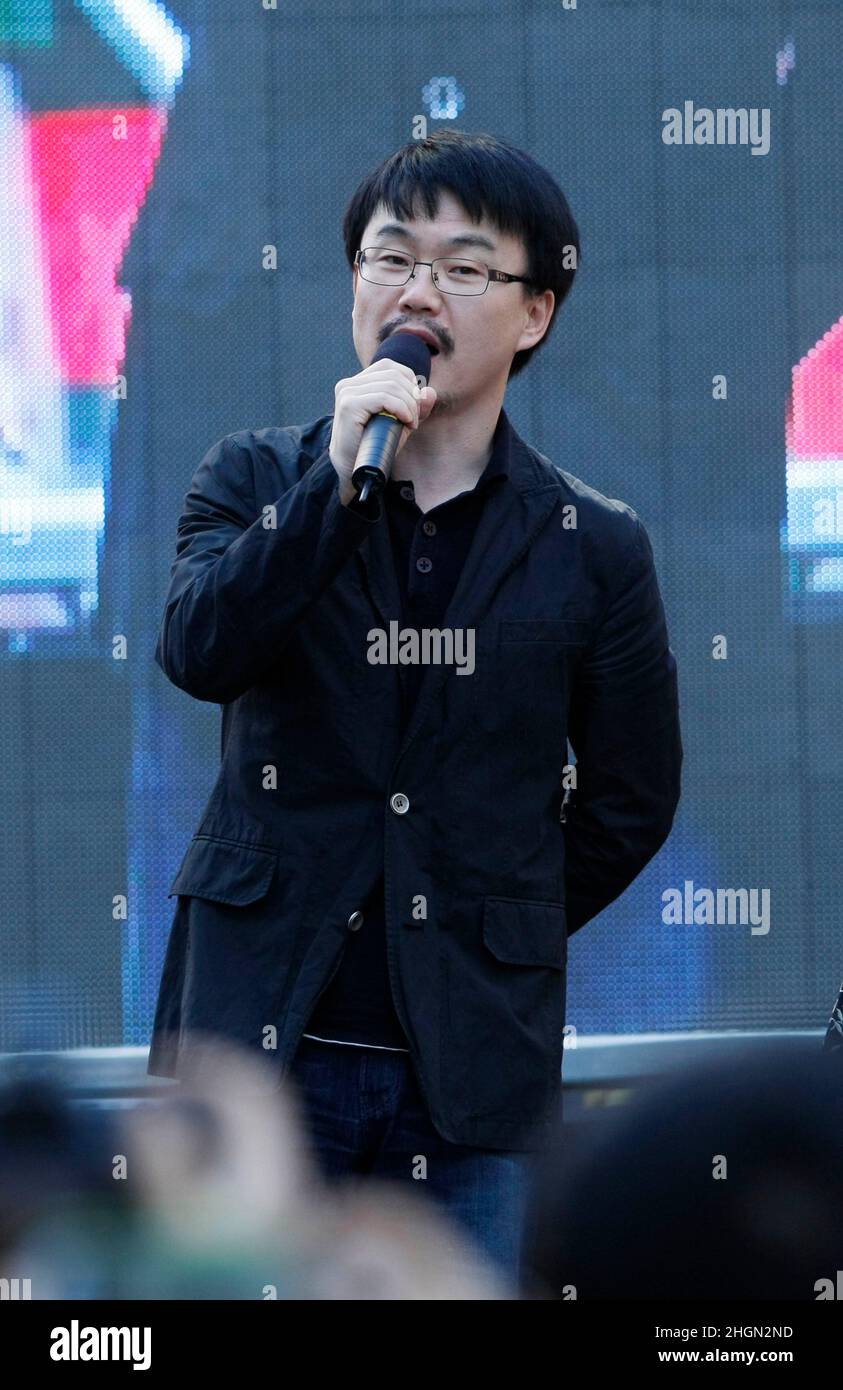 October 7, 2012 - Busan, South Korea : Director Chung Ji Woo attend ...