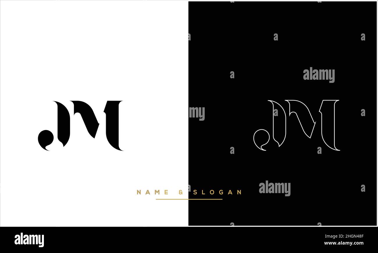 Mj letters hi-res stock photography and images - Alamy