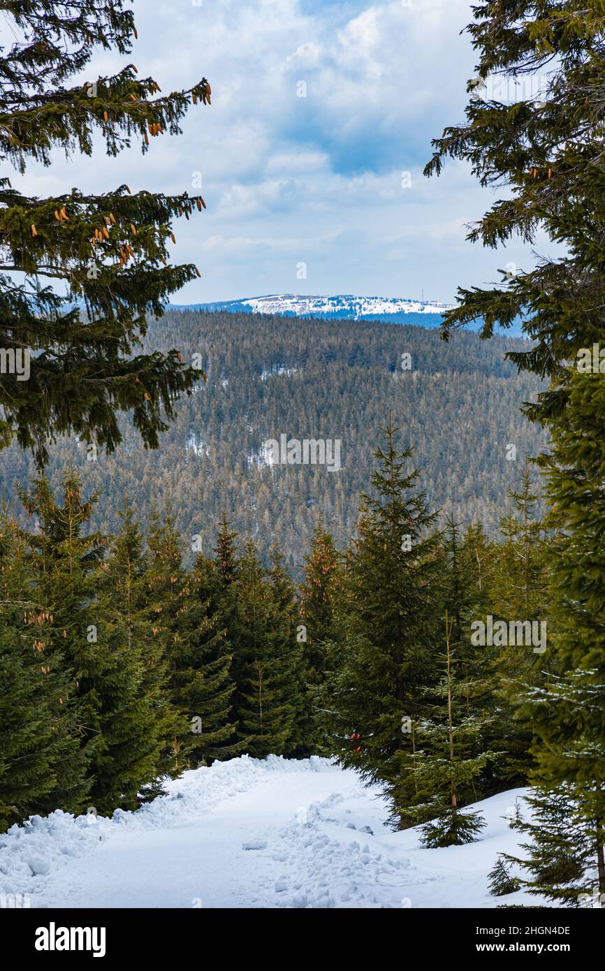 Long walk for slope of the mountain hi-res stock photography and images ...