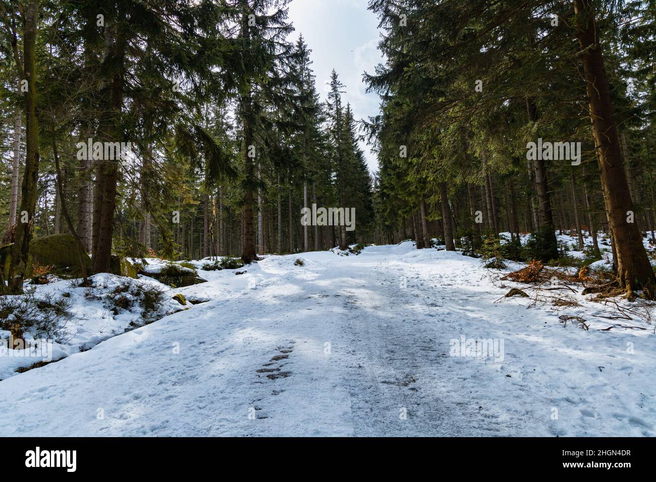 Long walk for slope of the mountain hi-res stock photography and images ...