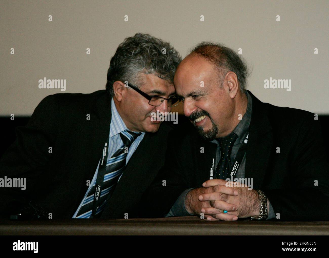 October 6, 2012 - Busan, South Korea : Director Ibrahim Arify and ...