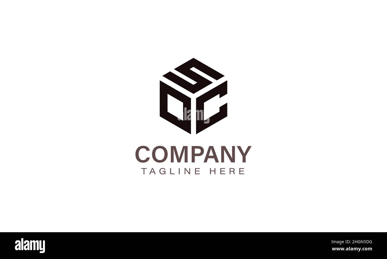 Soc hexagon logo hi-res stock photography and images - Alamy