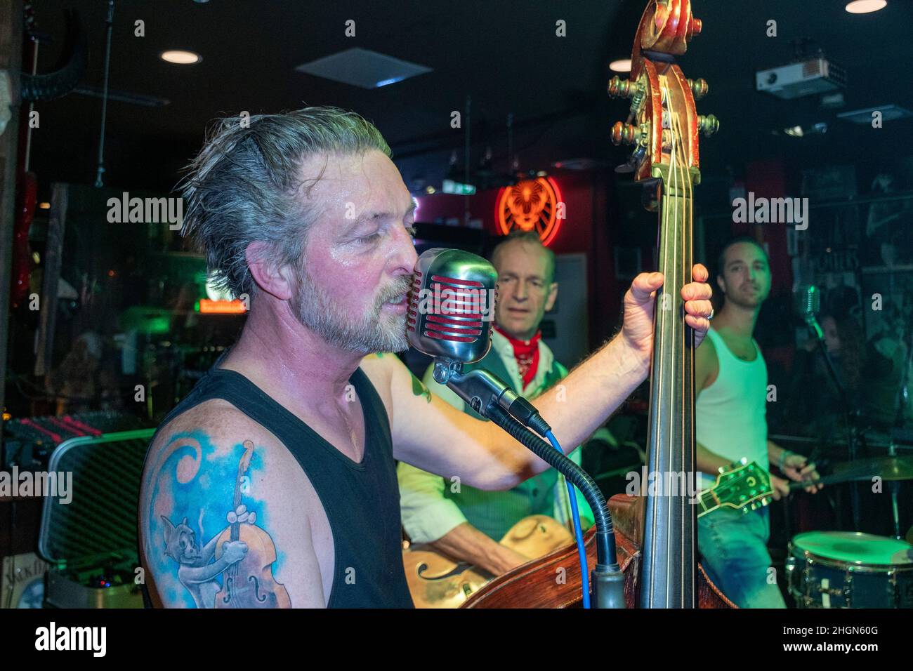 Biggs B Sonic, Rock'n'Roll/Rockabilly aus Kiel, Cowboy & Indianer ...