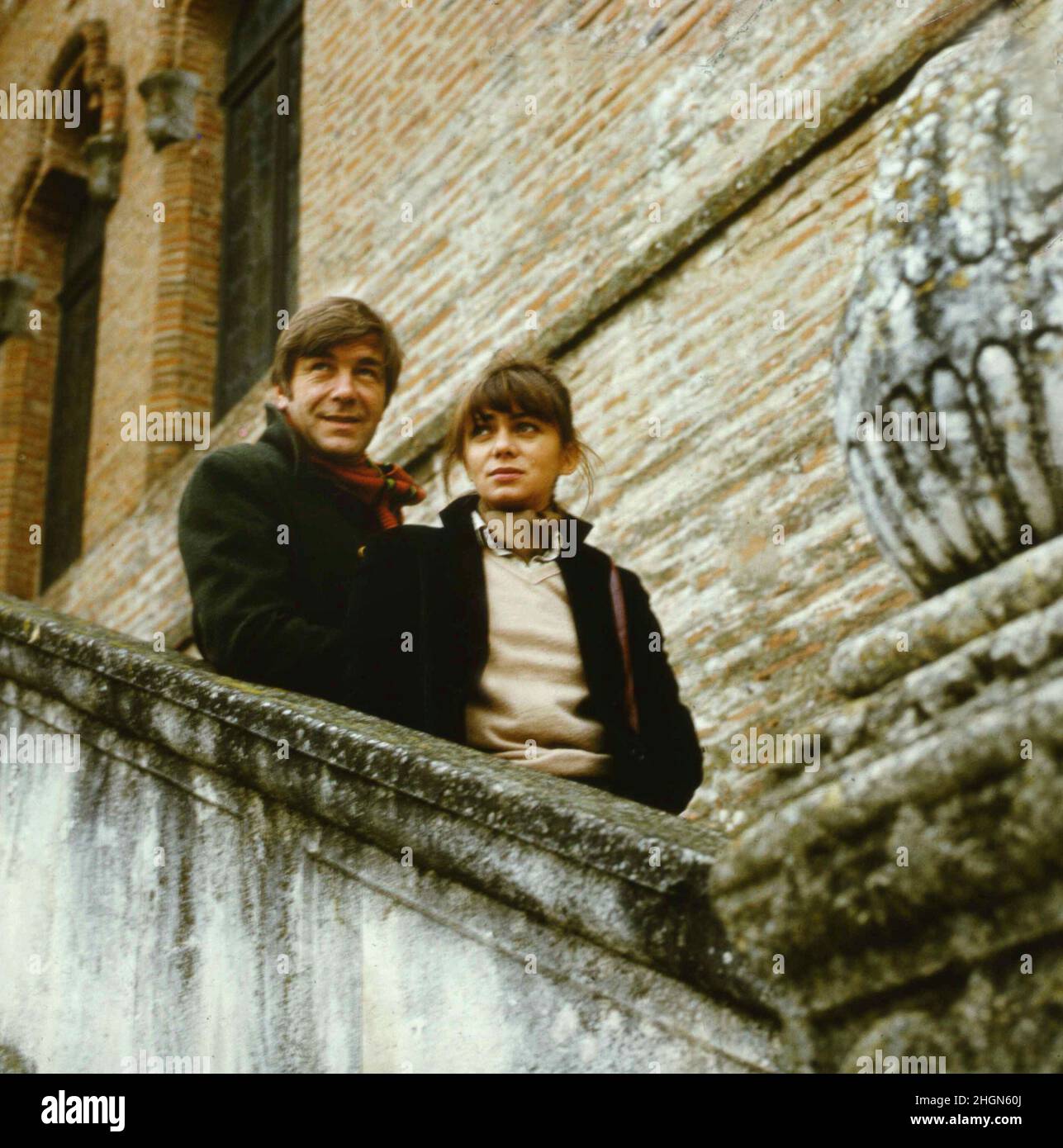 Romanian actors Valeria Seciu & Cornel Coman, approx. 1979 Stock Photo ...
