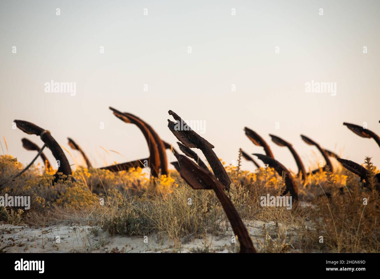 Anchor graveyard beach hi-res stock photography and images - Alamy