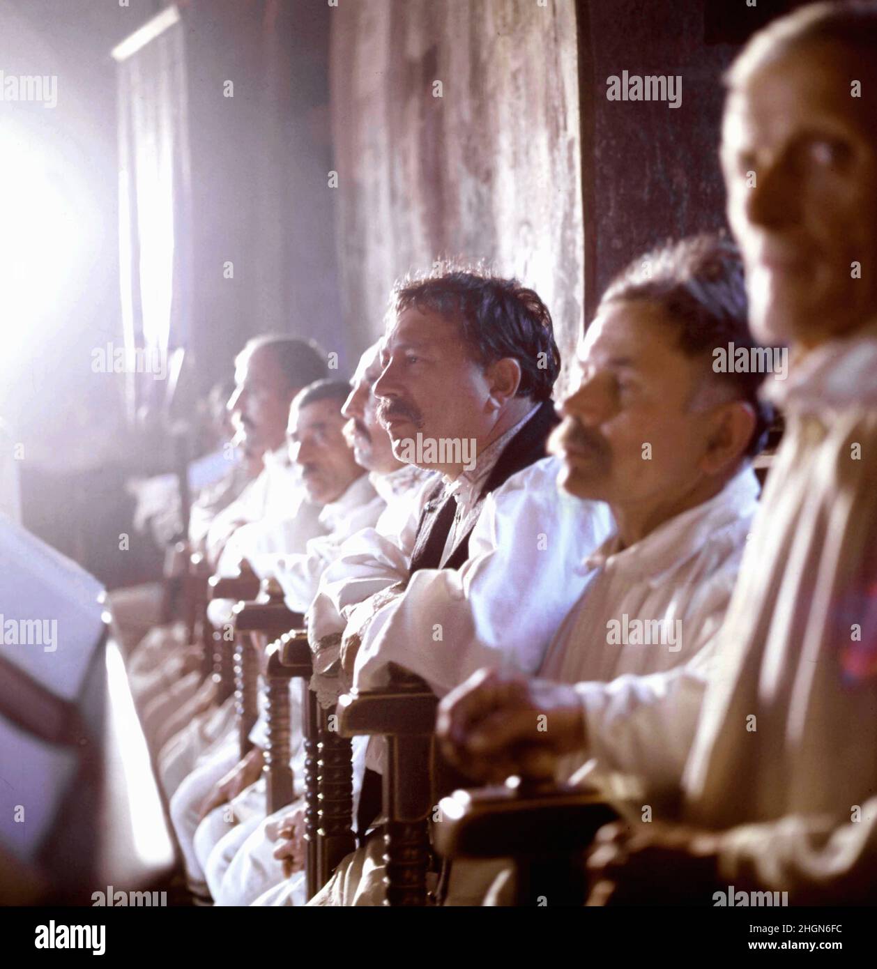 Romanian actor Petre Gheorghiu in the movie "Ion: Blestemul pământului ...
