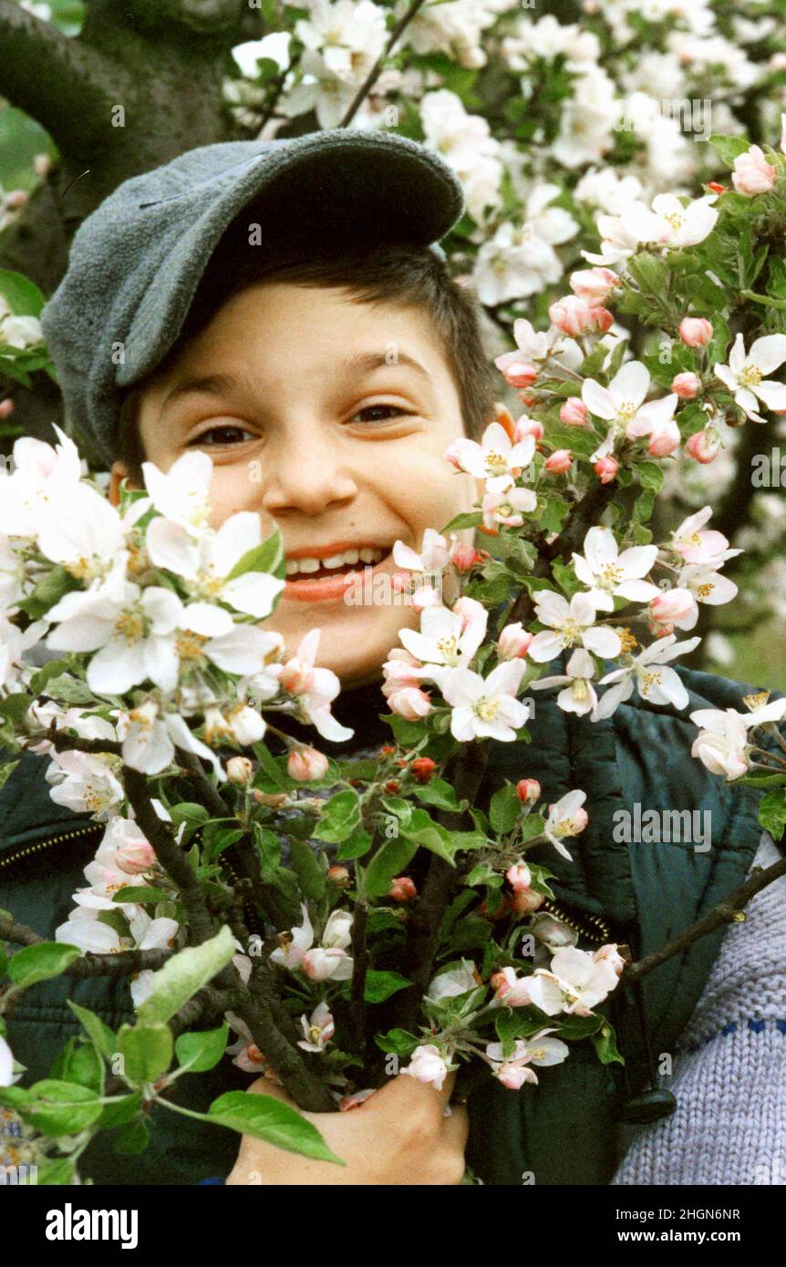 Romanian actor Tedy Necula during the filming of the movie "Noro" (2002 ...