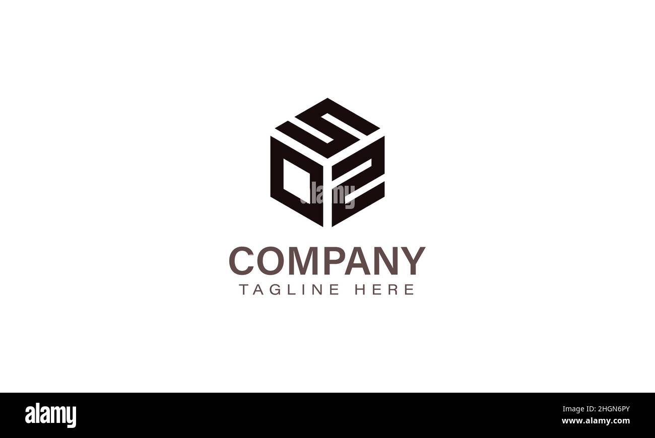 Soz hexagon logo hi-res stock photography and images - Alamy