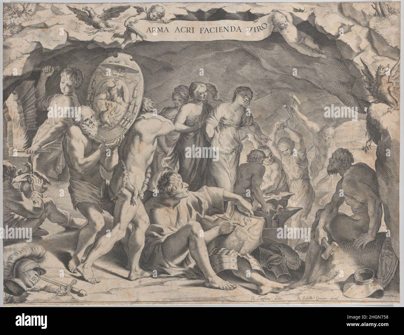 The Forge of Vulcan 1620–47 Johann Friedrich Greuter. The Forge of ...