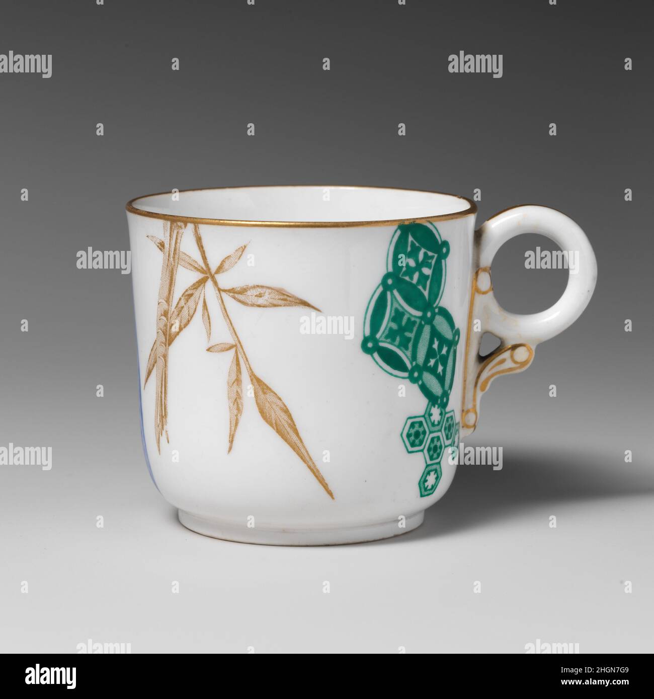 Teacup 1876–77 Worcester factory After the end of the Flight, Barr ...