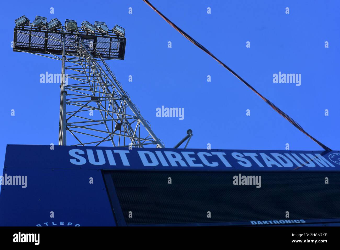 Suit direct stadium hartlepool hi-res stock photography and images - Alamy