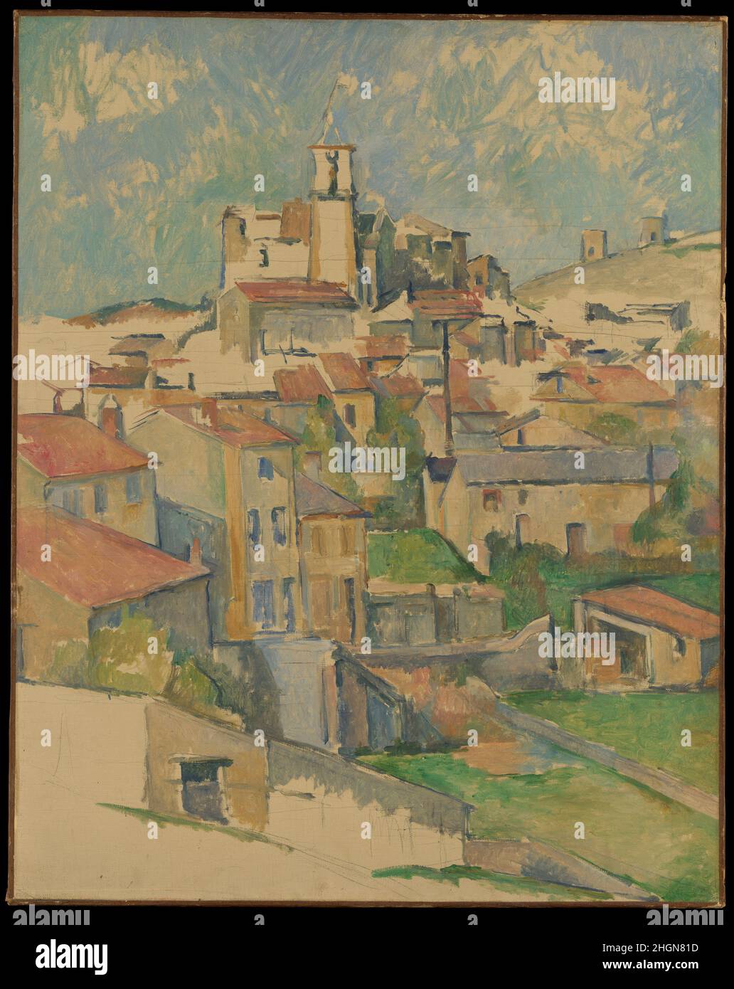 Gardanne 1885–86 Paul Cézanne French This is one of three views of ...