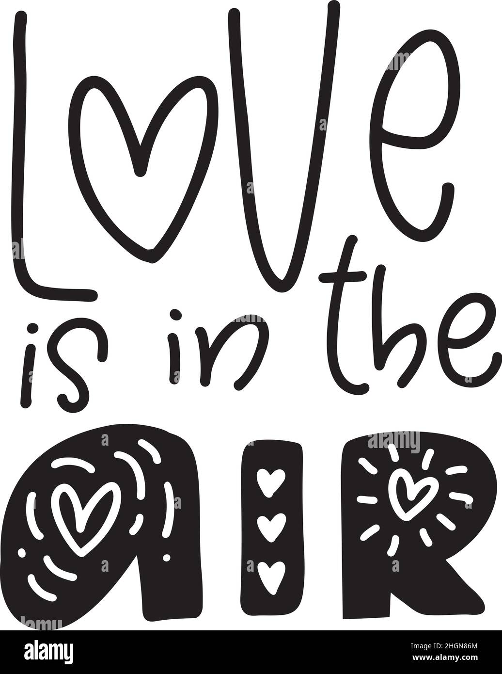 Valentine air Cut Out Stock Images & Pictures - Alamy