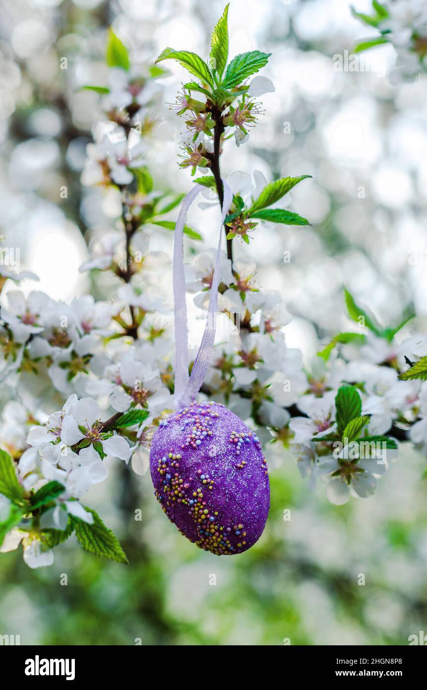 Beautiful easter bush decoration hi-res stock photography and images ...