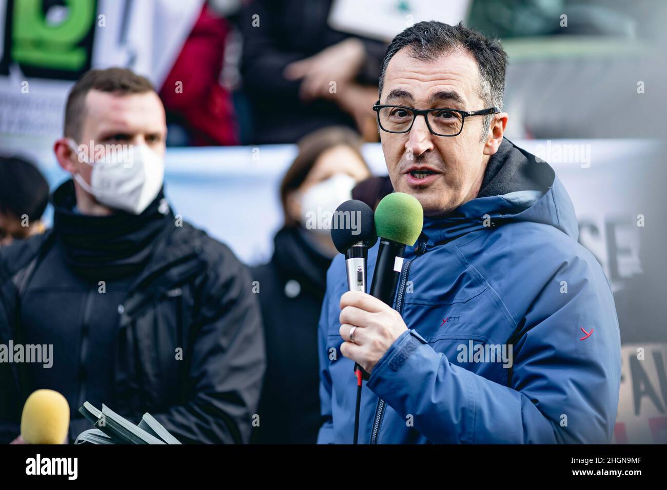 Berlin, Germany. 22nd Jan, 2022. The Federal Minister of Food and ...